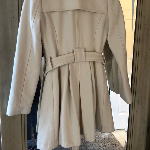 Express | Jackets & Coats | Express Cream Peacoat | Poshmark